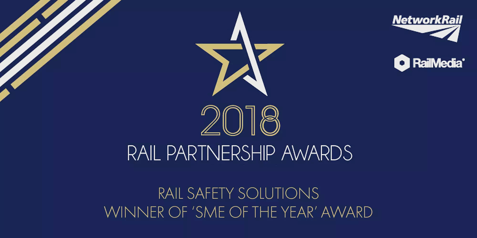 RSS Infrastructure Wins Rail Partnership's SME of The Year
