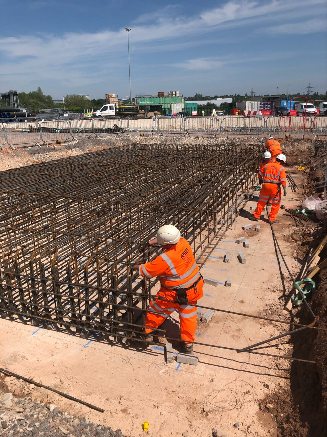 Skanska SAS13 Temporary Bridge Foundations Project | RSS Infrastructure